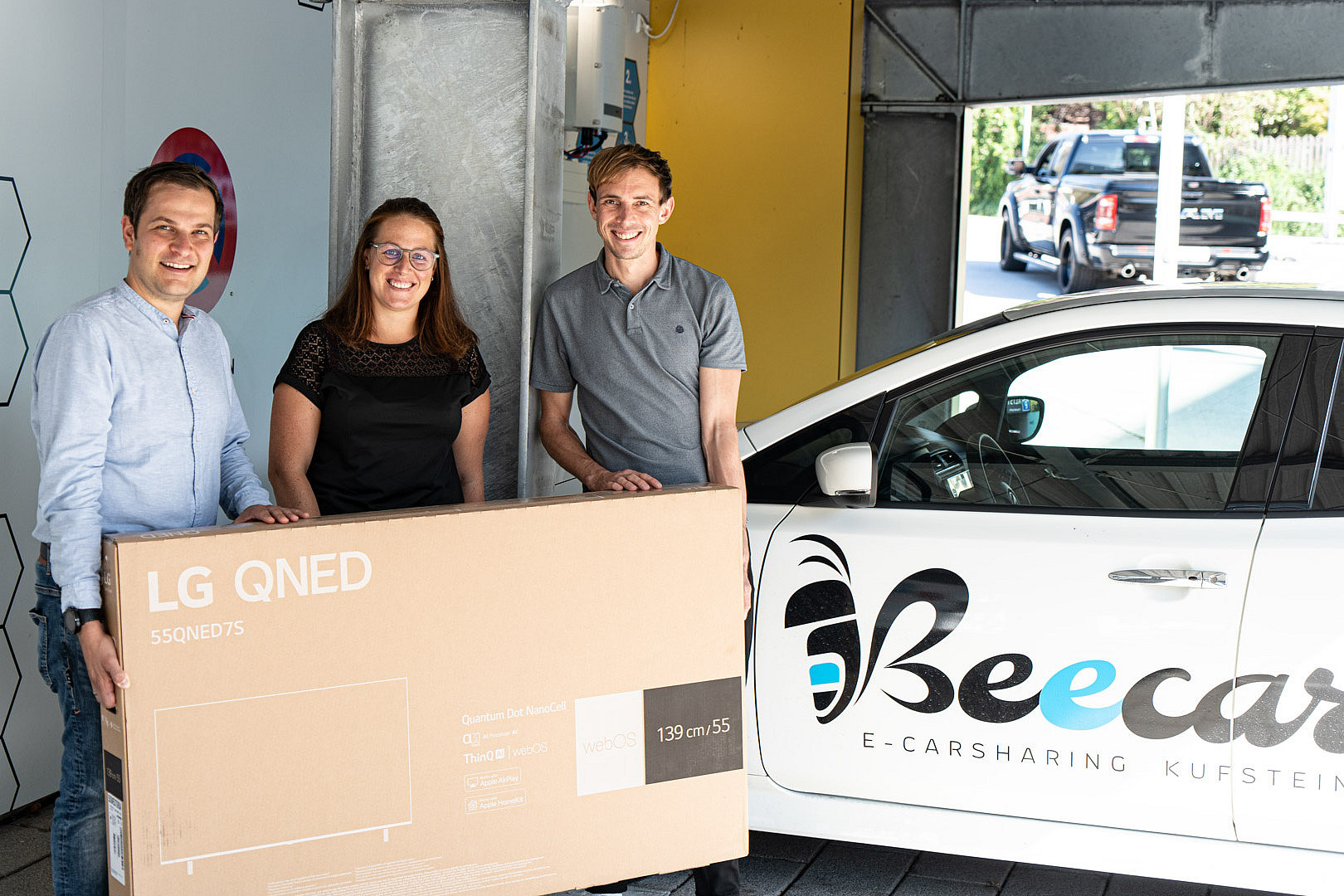 5 Jahre Beecar E-Carsharing